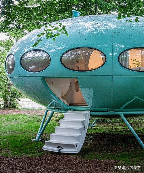 Rhein Sunshine Technology House: The "Space Capsule" Movable House of ...