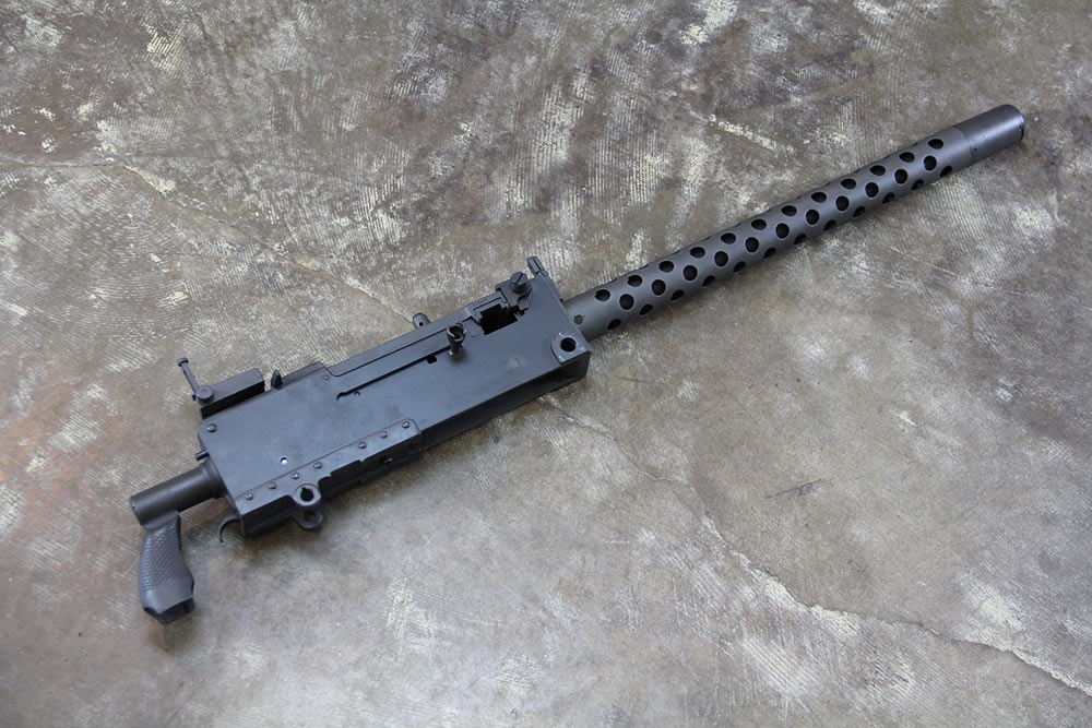 This "Lao Ganma" is not spicy but fierce-American M2 heavy machine gun ...