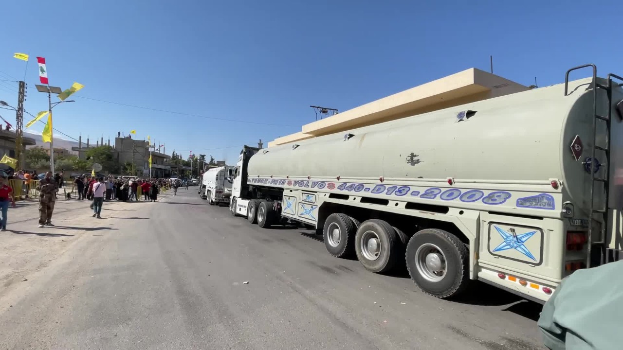 More Iranian diesel trucks enter Lebanon from Syria - iNEWS
