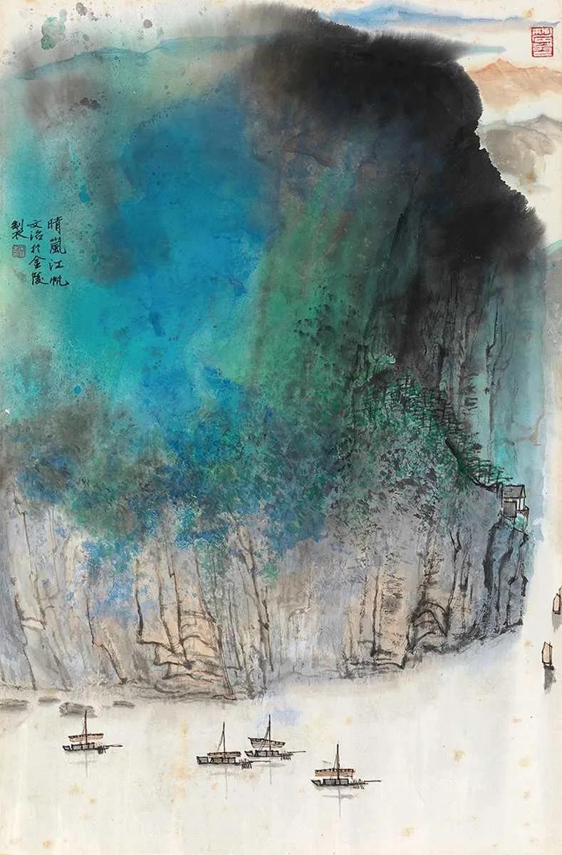 Song Wenzhi splashed colorful landscapes, making people intoxicated - iNEWS