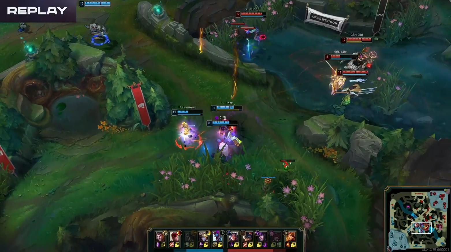 LOL-LCK：「小呂布」厄斐琉斯大招極限秒殺EZ，T1 2-1雙殺GEN - 資訊咖