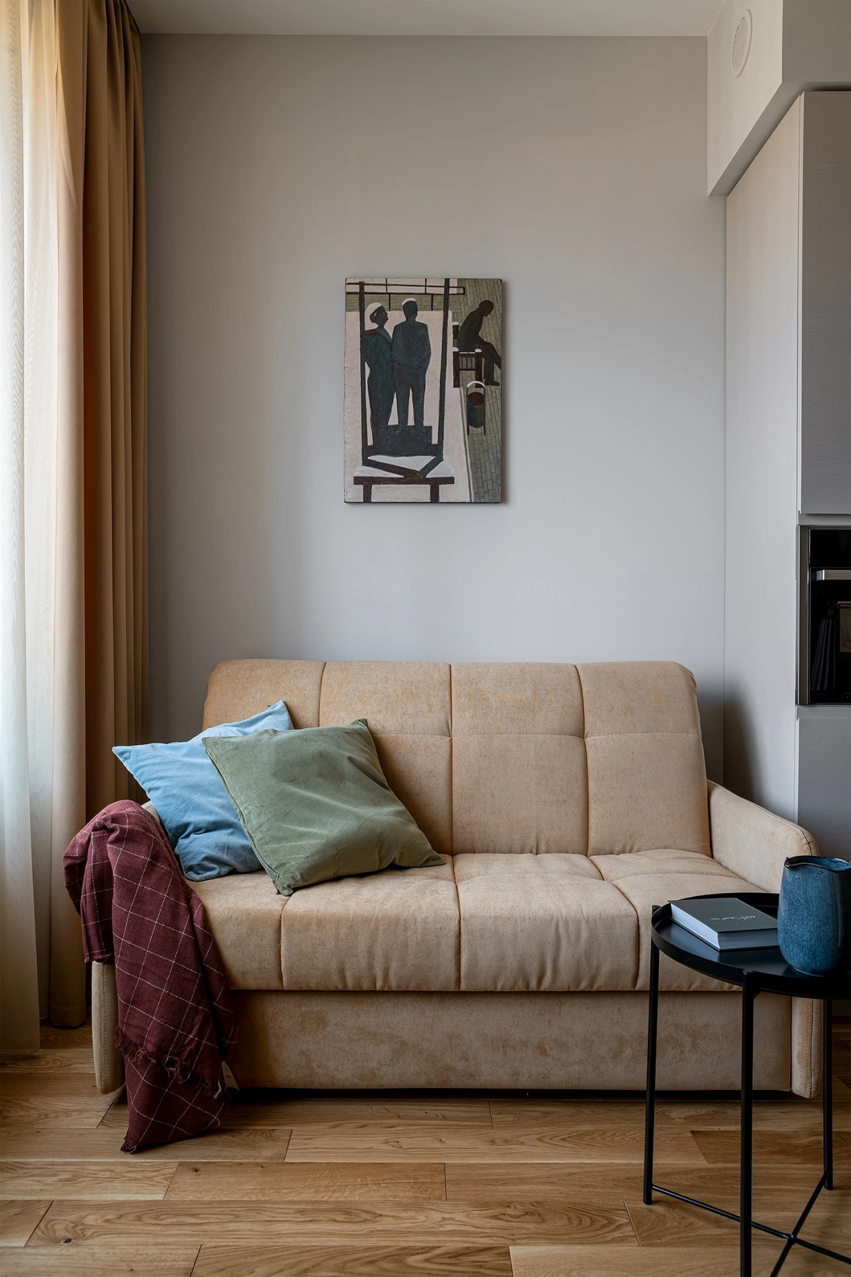 A small home of 45 square meters, warm and practical!Small apartment ...