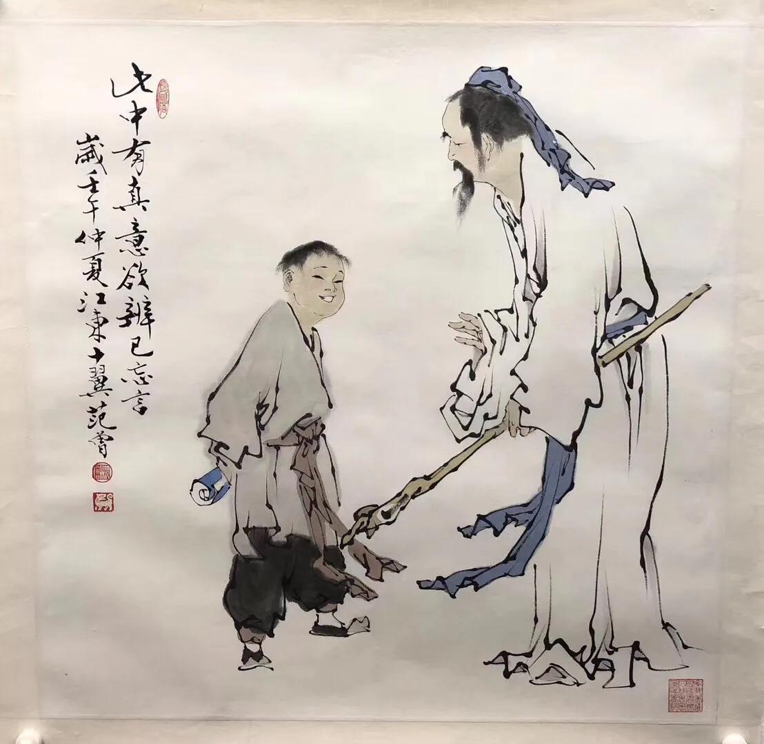 Ren Hong's calligraphy and painting art - iNEWS