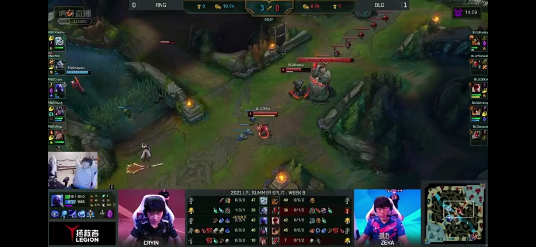 RNG1-2不敵BLG，IG被TT血虐，姿態玩梗IG力挺Wink？ - 頭條匯