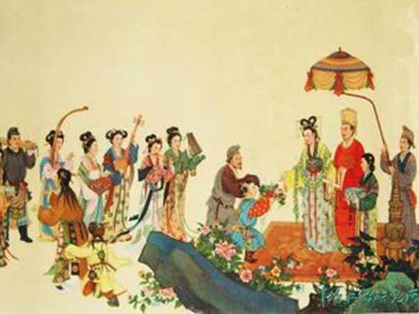 After Songtsen Gampo's death, how did Princess Wencheng live in Tibet ...
