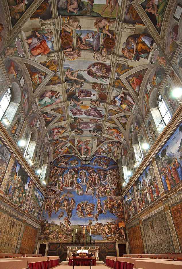 Michelangelo: After his death, everyone in "Doomsday" was put on pants ...