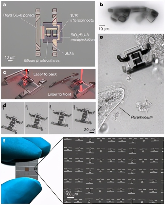 The world's first "semiconductor" nanorobot was born, as thin as a hair ...