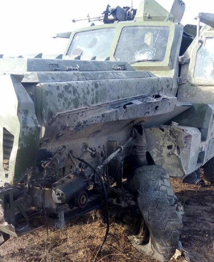 Home-made VP3 anti-mine vehicle performs well in actual combat, Nigeria ...