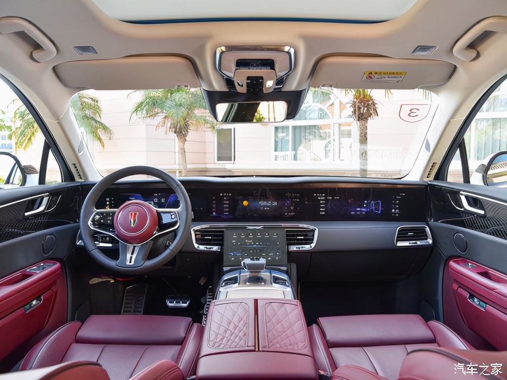 FAW Hongqi EHS9 luxury atmosphere security is bursting - iMedia