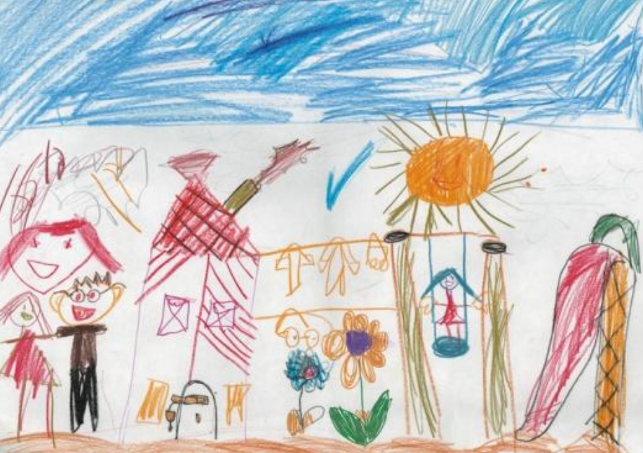 Does the child draw "badly"? No, it's because the parents feel that ...