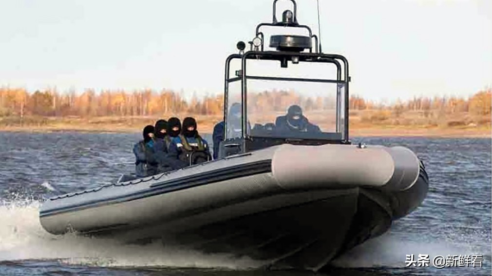 Russia's new high-speed landing craft, with a range of 740 kilometers ...