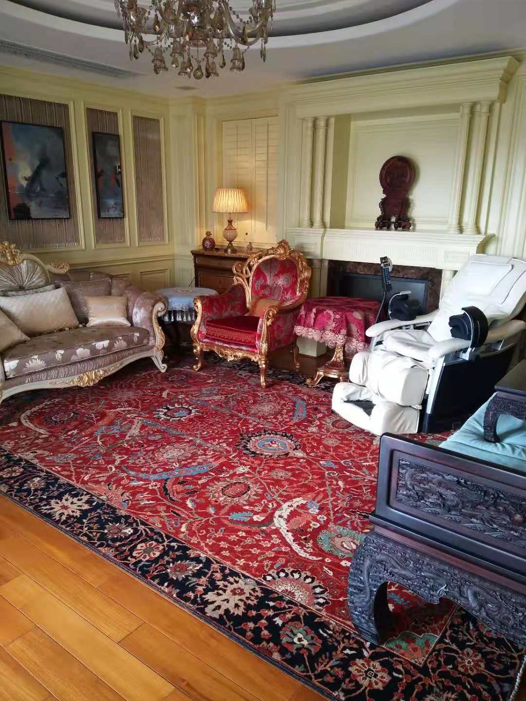 Have you seen Clark's hand-made sickle leaf carpet worth up to 240 ...