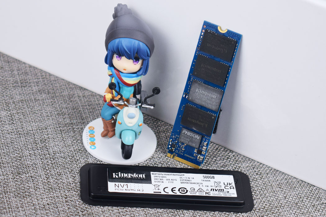 A popular mainstream product, Kingston NV1 500G solid-state hard drive ...