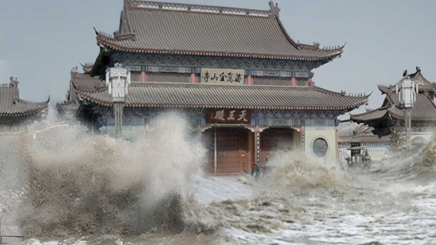 The Hundred Years Temple can make a detour by the flood. Experts can't ...