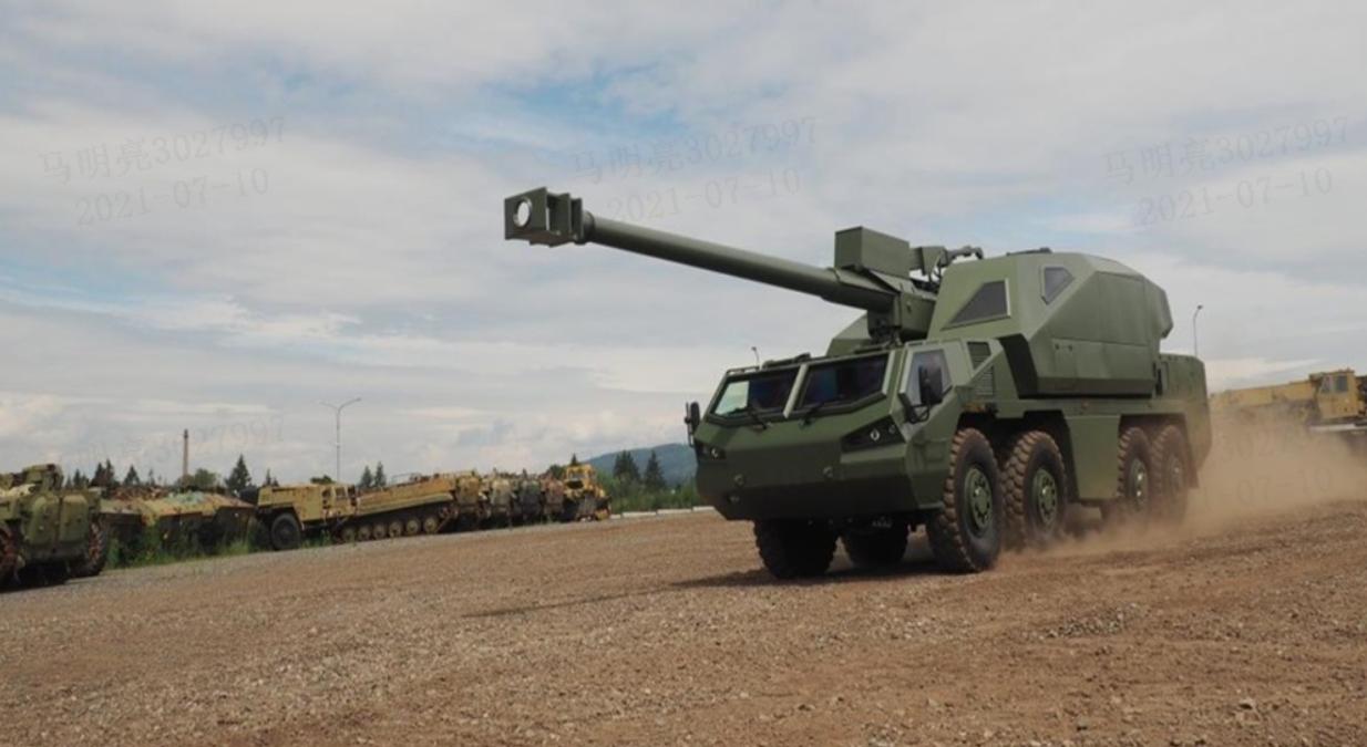 New Czech "Dita" wheeled self-propelled howitzer - iNEWS