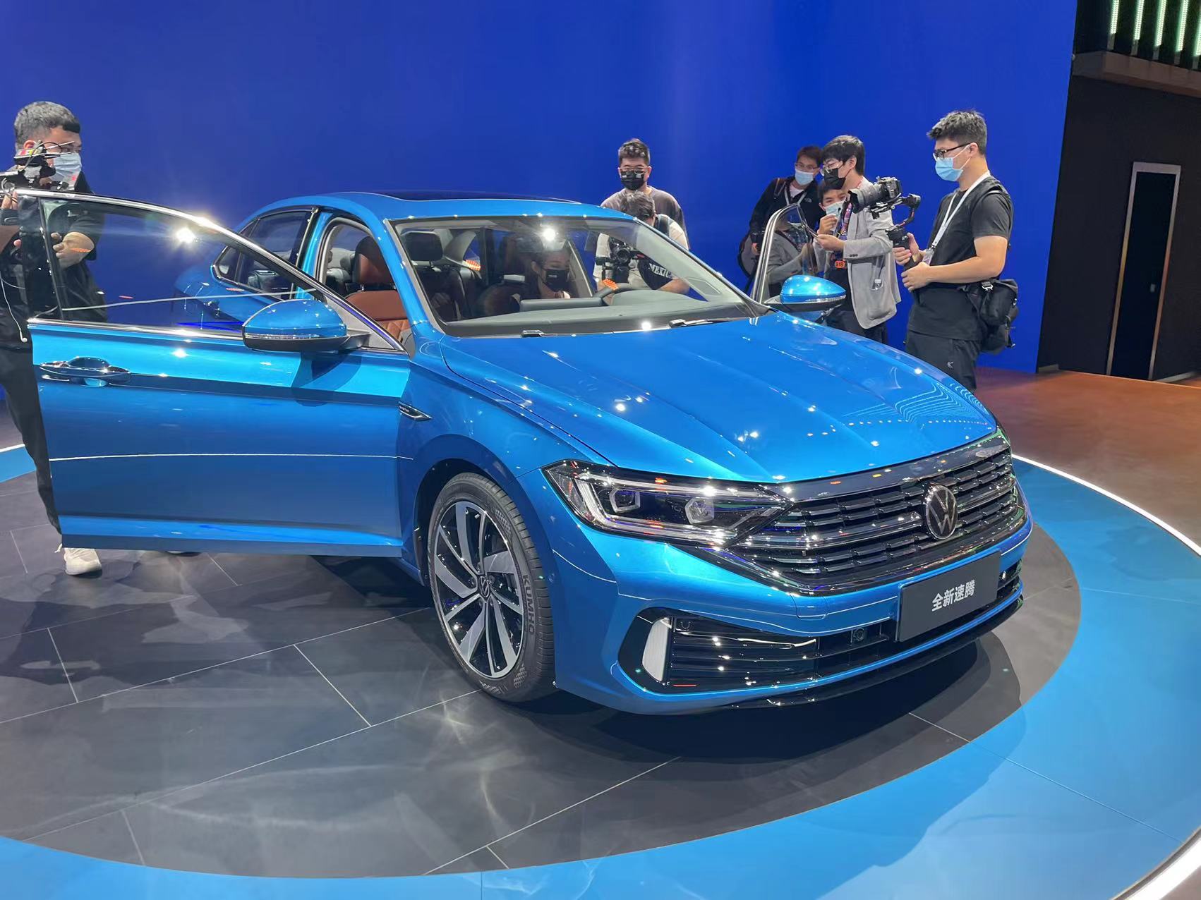 Volkswagen's new Sagitar debut at Guangzhou Auto Show!The appearance is ...