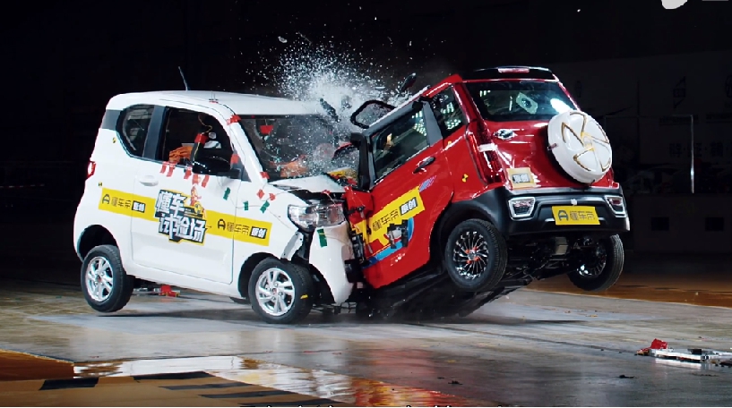 Wuling Hongguang MINI EV crash test results: safety is proportional to ...