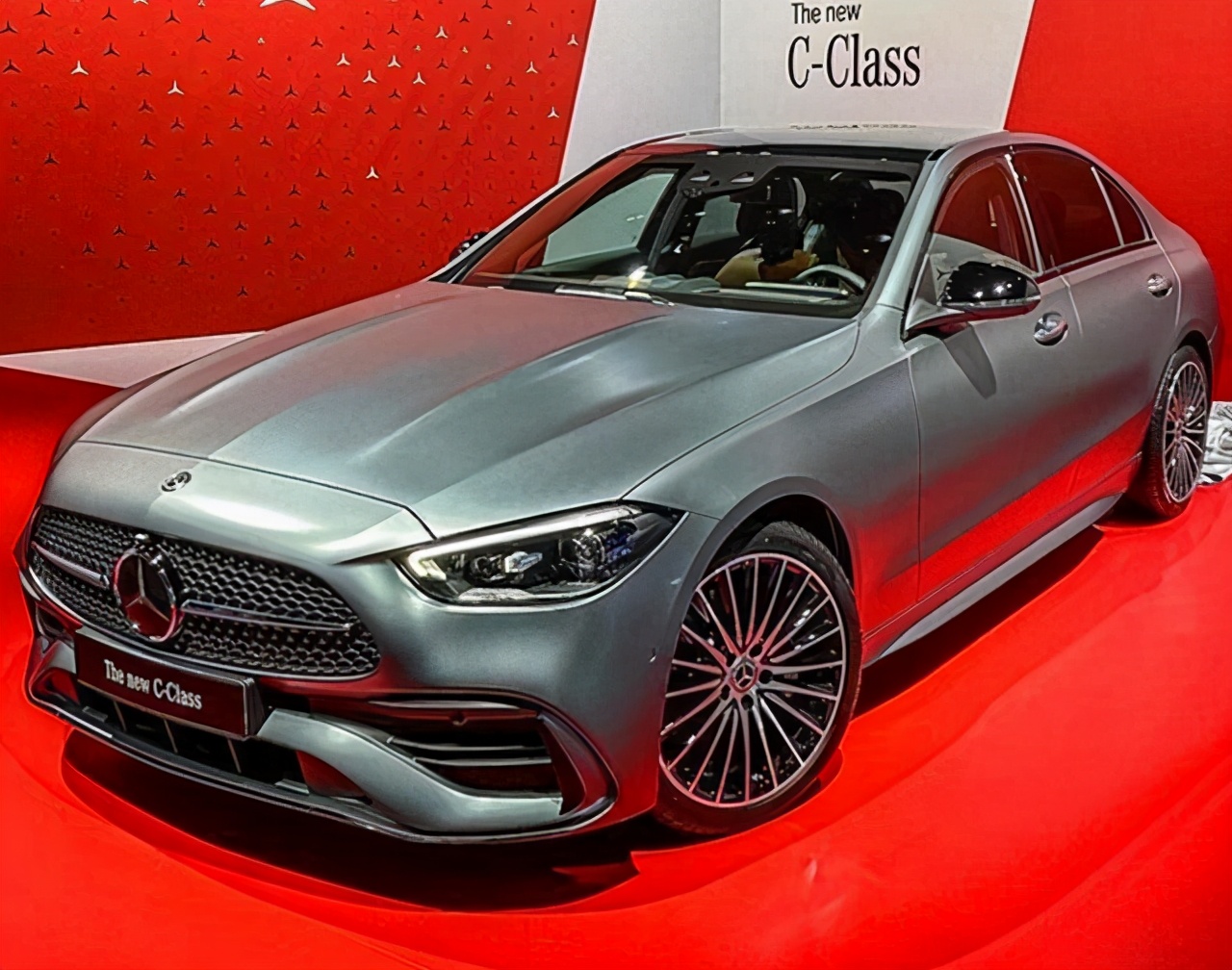 The real shot of the new Mercedes-Benz C-Class, the appearance does not lose A4, 2.0T+9AT, the ...