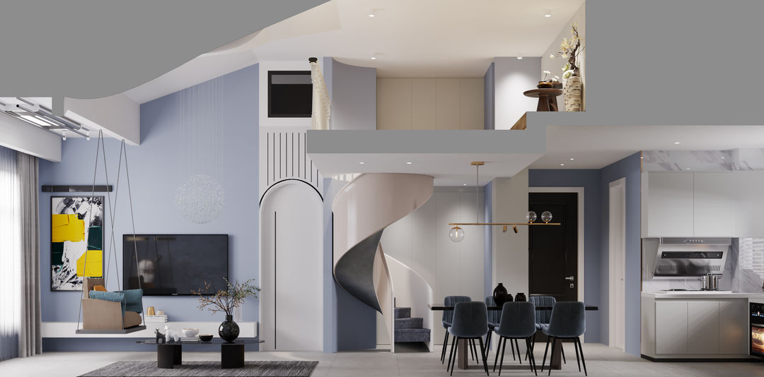 Three-bedroom 78 square meters simple style, how to reflect the beauty ...