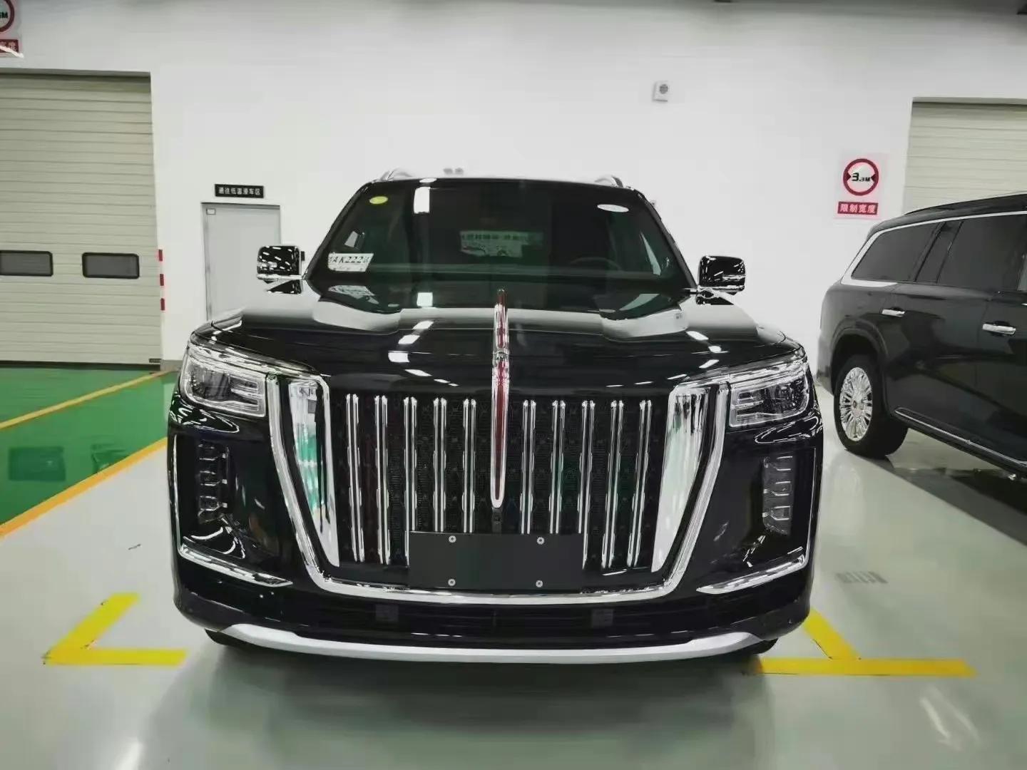 The "domestic pilot" Hongqi LS7 is here, with a length of over 5.5 ...