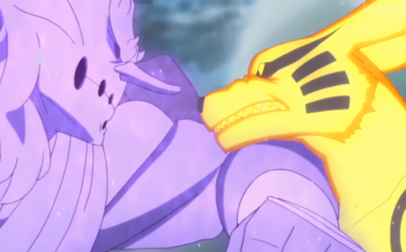 How strong is the power of Nine Tails Yin?Sasuke gathered the power of ...