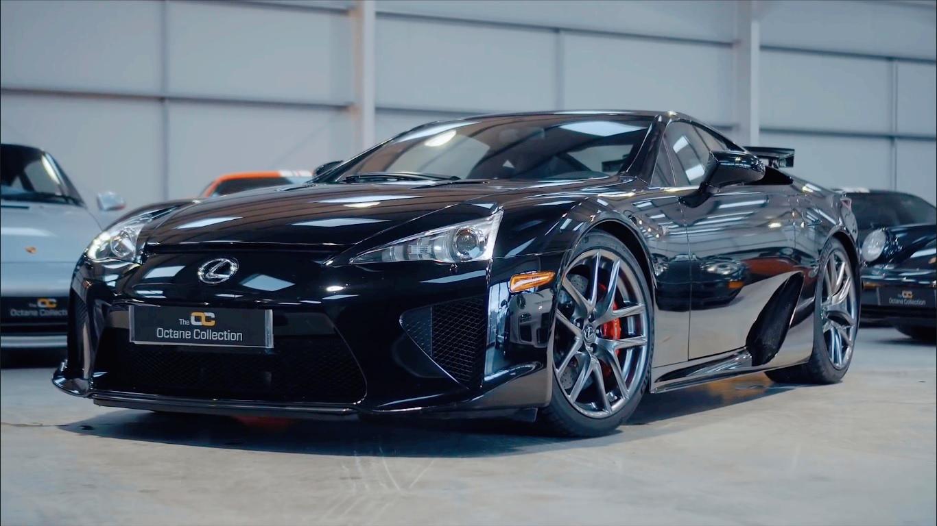 Dongying legendary supercar, Lexus LFA, equipped with 560 horsepower V10 engine tuned by Yamaha ...