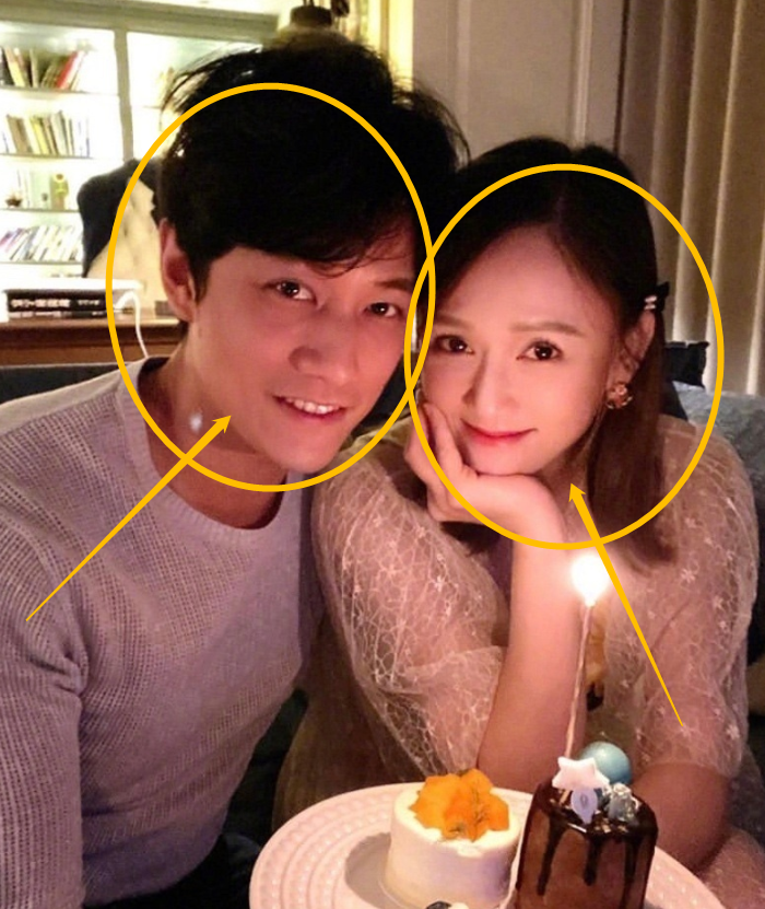 Allen celebrated Chen Qiaoen's birthday, and the two kissing on the ...