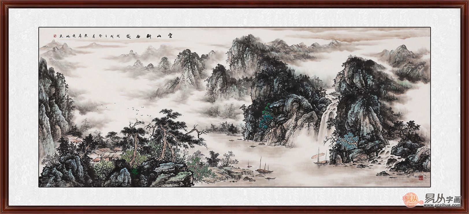 Painter Zhao Hongxia: Mountain love is my love, mountain nature is my ...