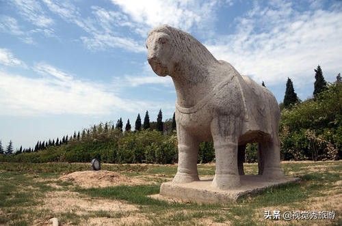 The only emperor's tomb built in the prosperous period of Tang Kaiyuan ...