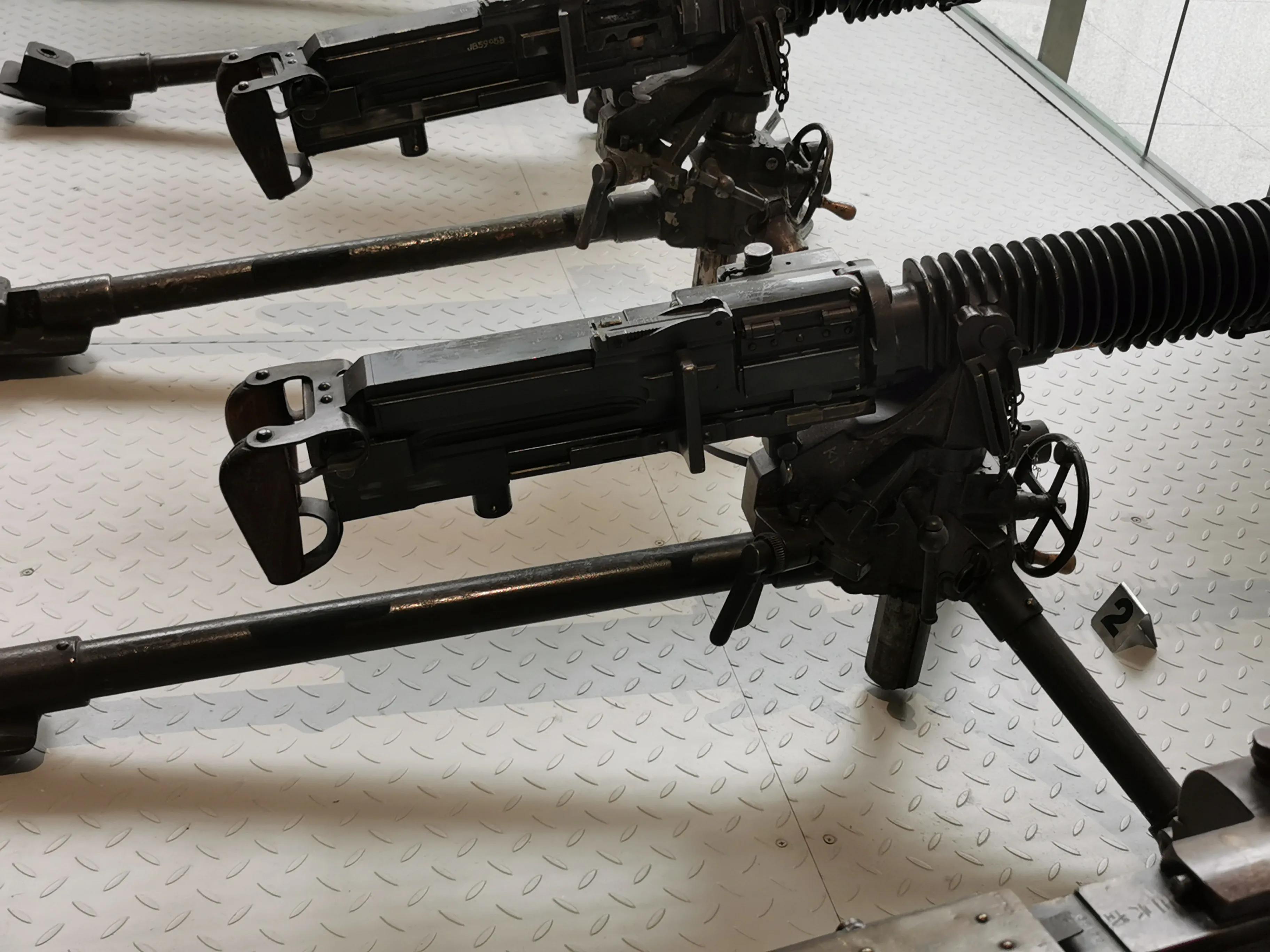 Type 36 Mark Qin air-cooled heavy machine gun made in the Republic of ...