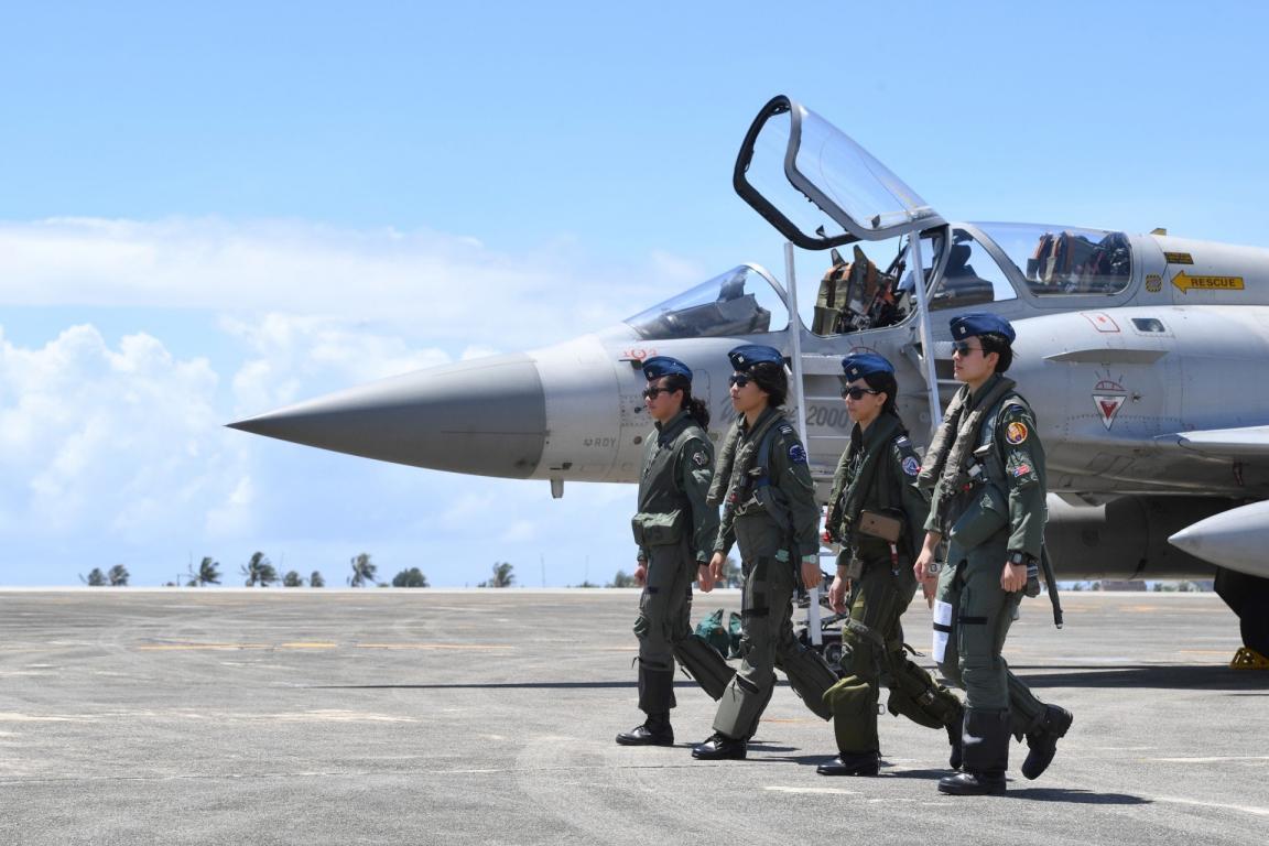 Taiwan has started to make up for it? IDF fighter pilot simulator ...
