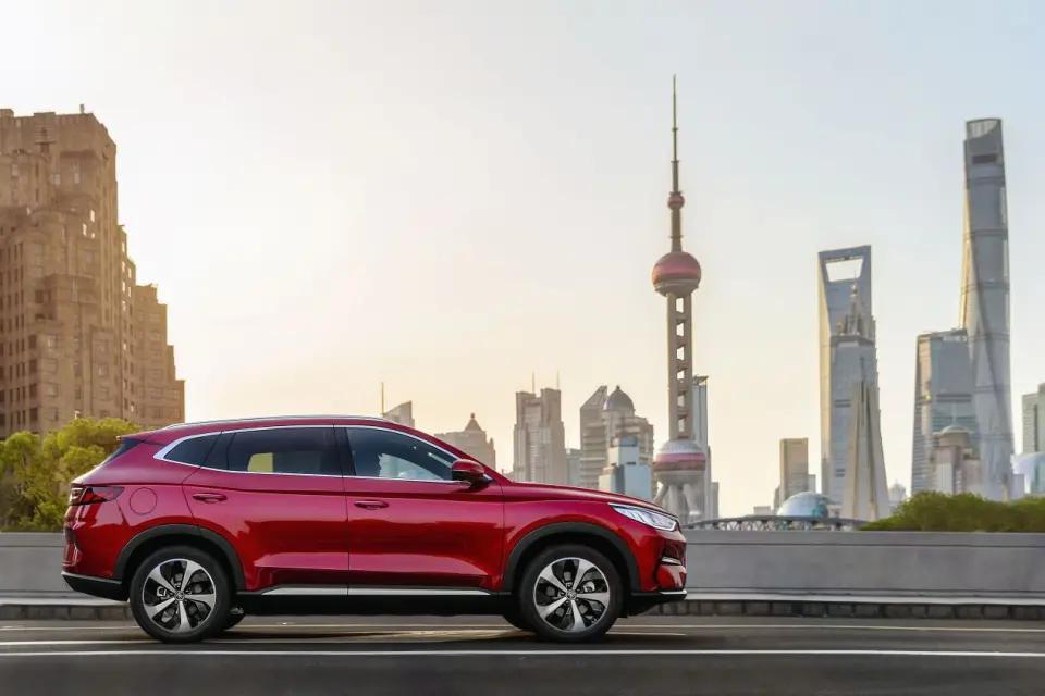 Test drive Song PLUS EV battery life 505KM can be a city or a suburb ...