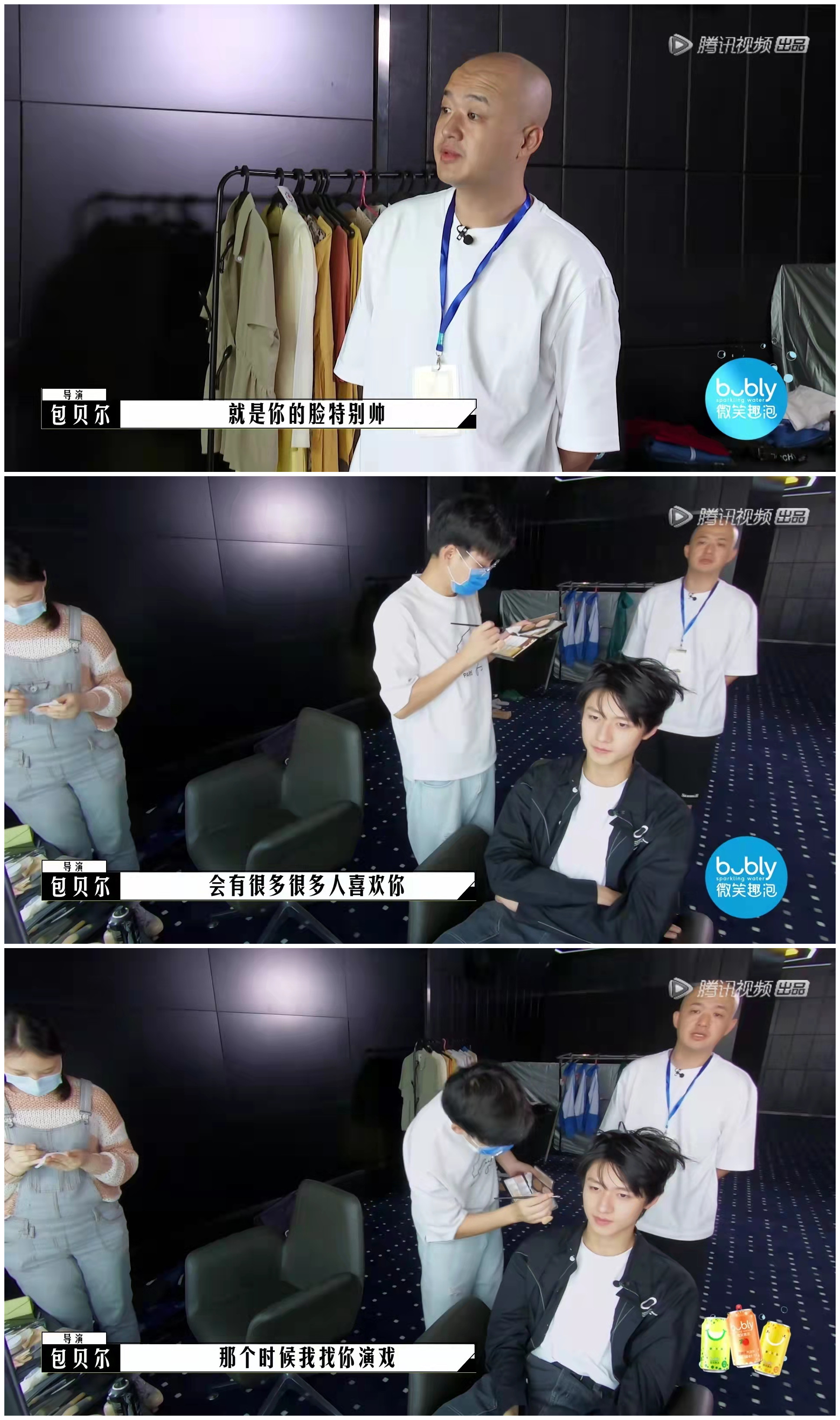 The third generation of TF Zhu Zhixin emphasized love and righteousness, and filmed Bao Beier's ...