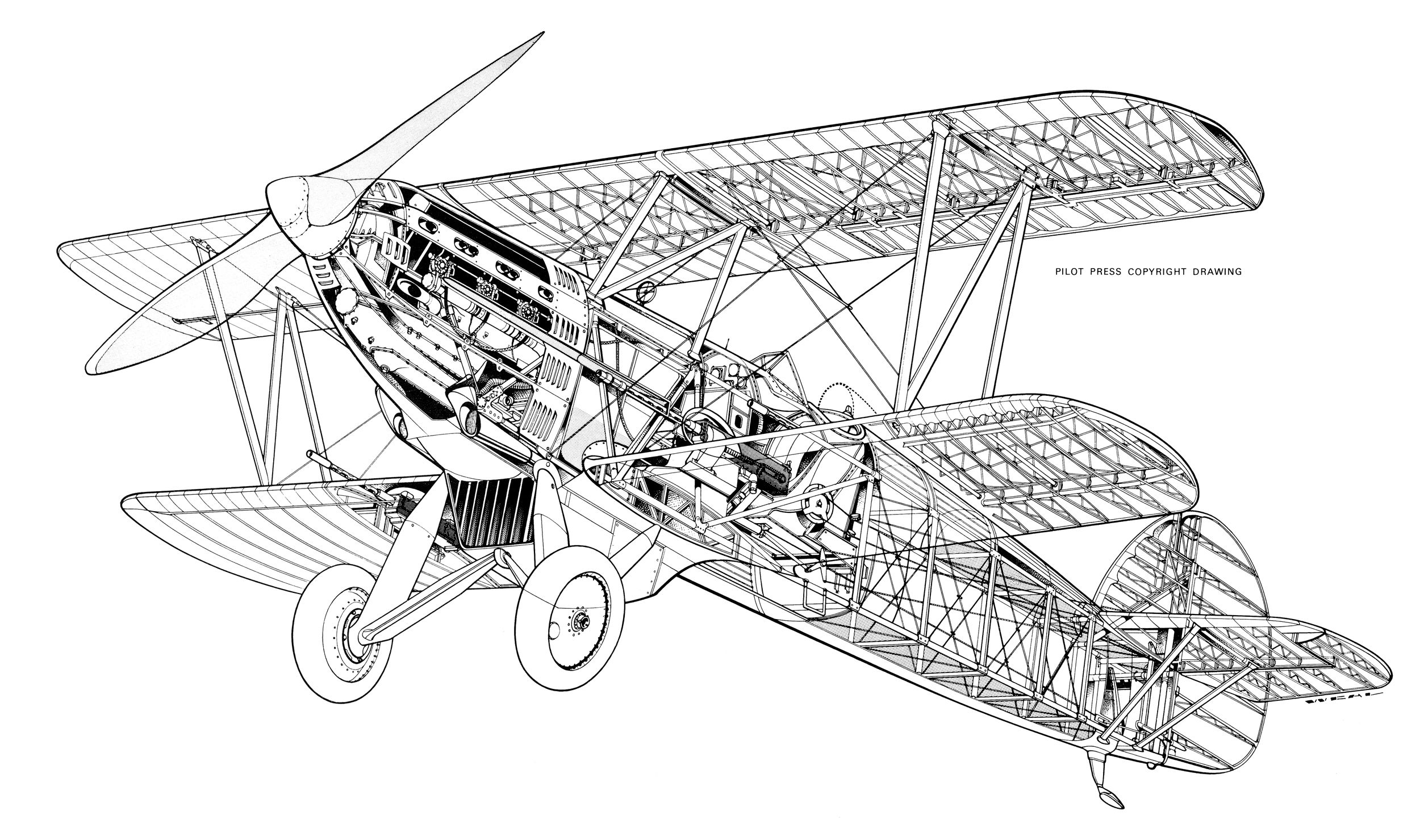 Share ultra-fine aircraft structure drawing 7 - iNEWS