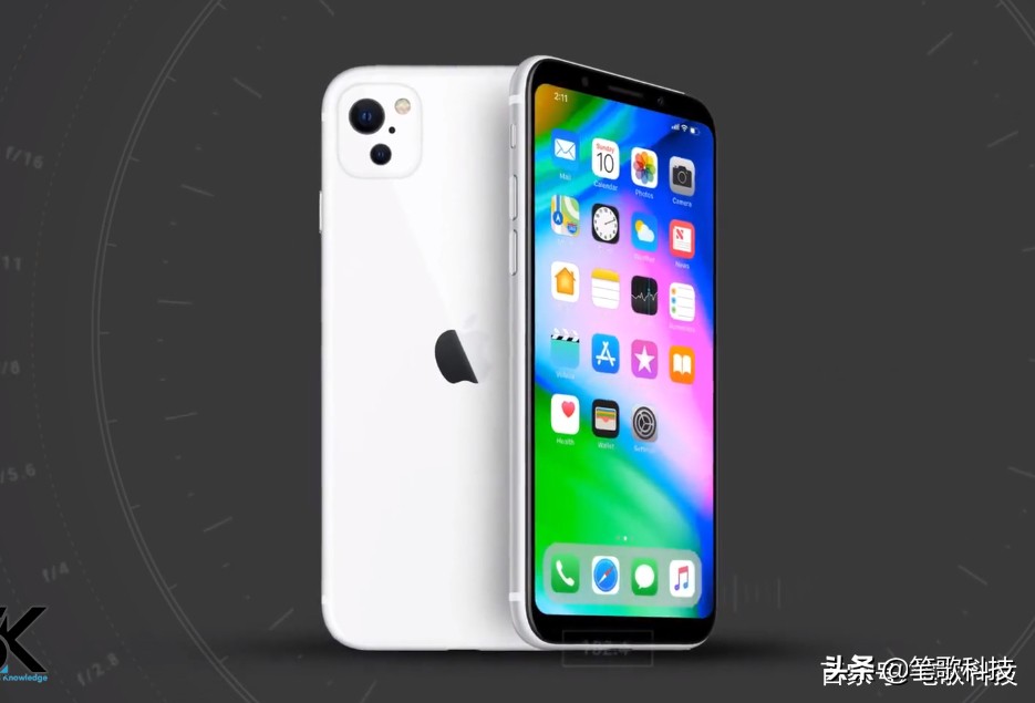 IPhone SE3 rear camera module Yuba design, bangs design has been ...