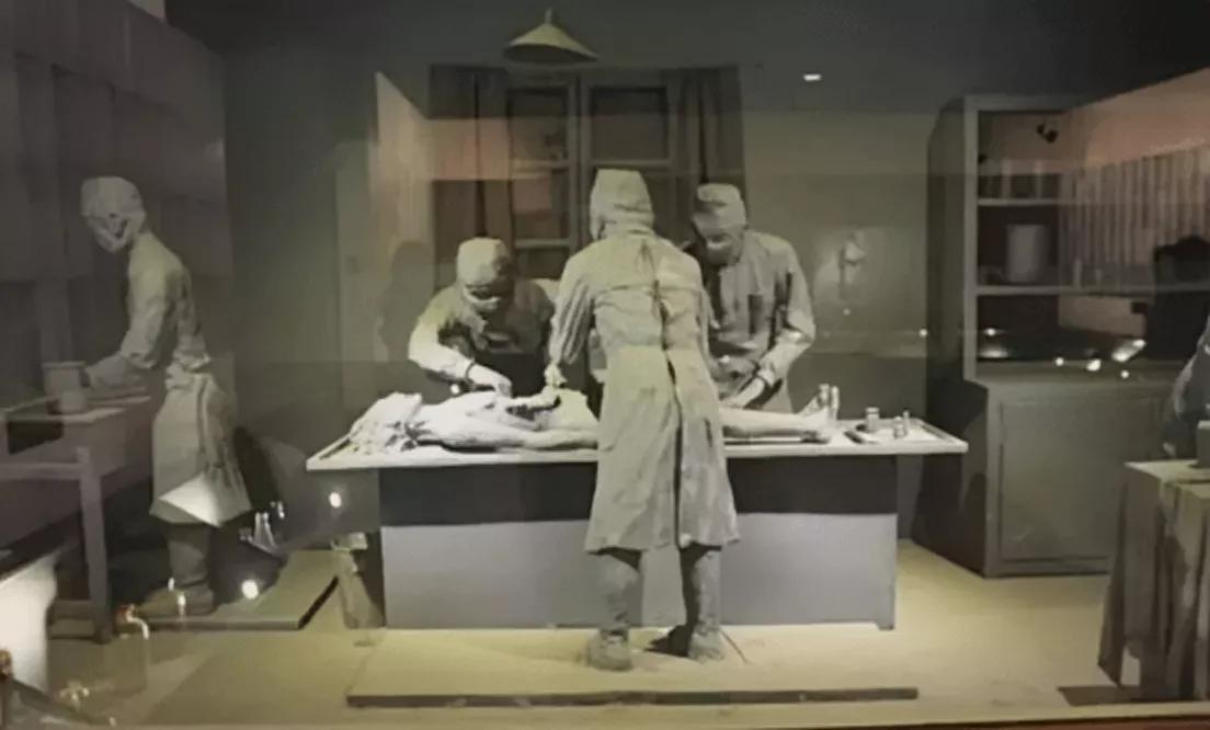 In the terror experiment of the Japanese invaders, mother and child ...