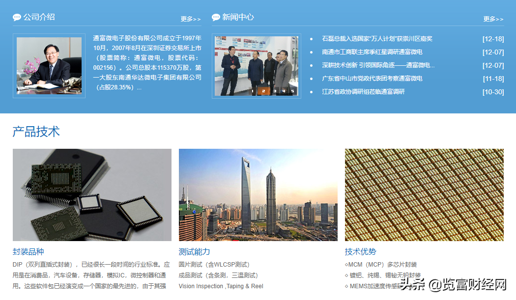 Tongfu Microelectronics: The domestic replacement of CPU is coming, AMD ...