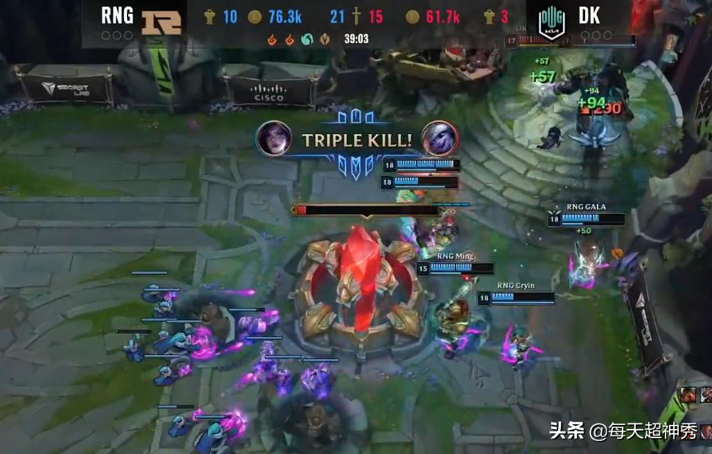 RNG大優勢擊潰DK，Cryin盧錫安閃耀賽場，ShowMaker雖敗猶榮 - 資訊咖