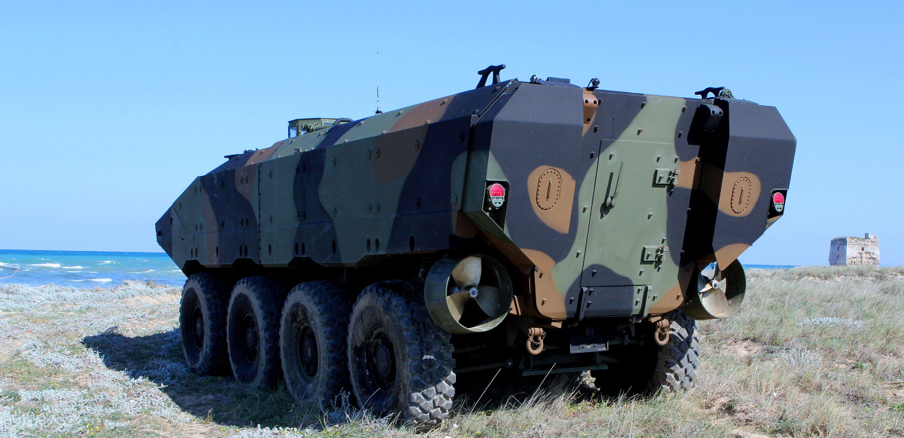 Large eight-wheeled armored vehicles developed by countries all over ...