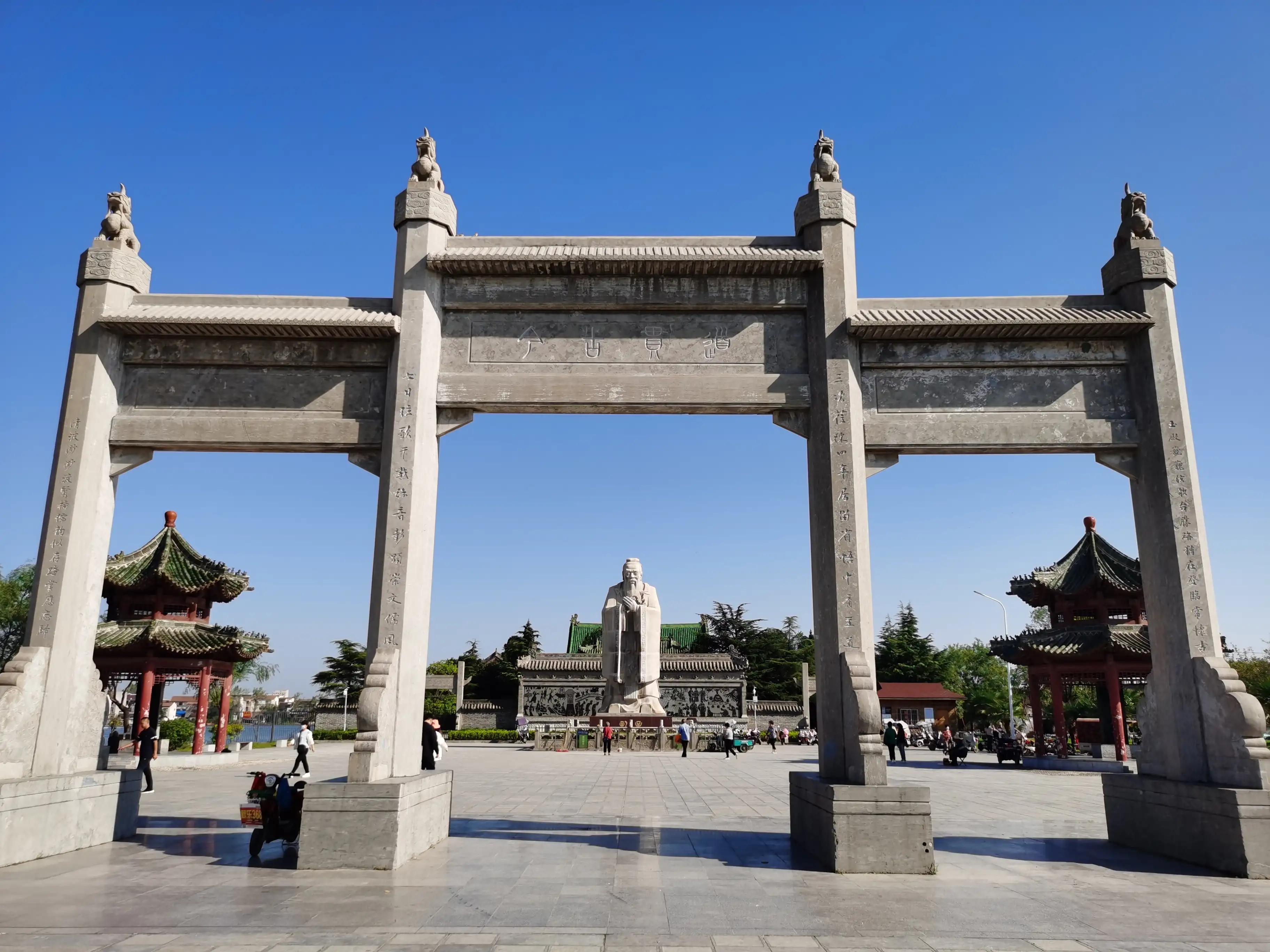 Xuan Ge Terrace of Famous Places in Zhoukou - iNEWS