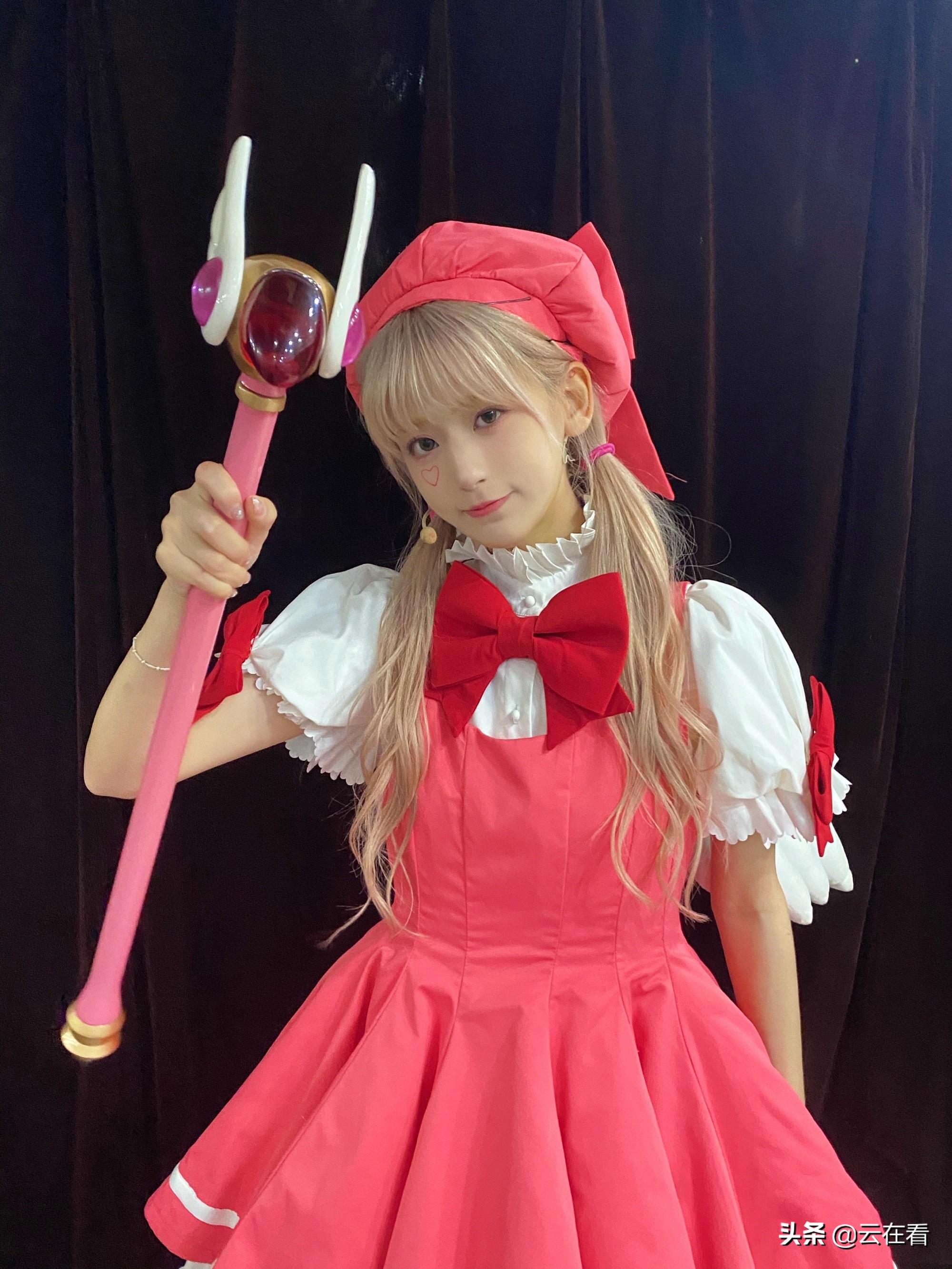 SNH48-Lin Shuqing COS Variety Sakura is so beautiful, so cute - iMedia