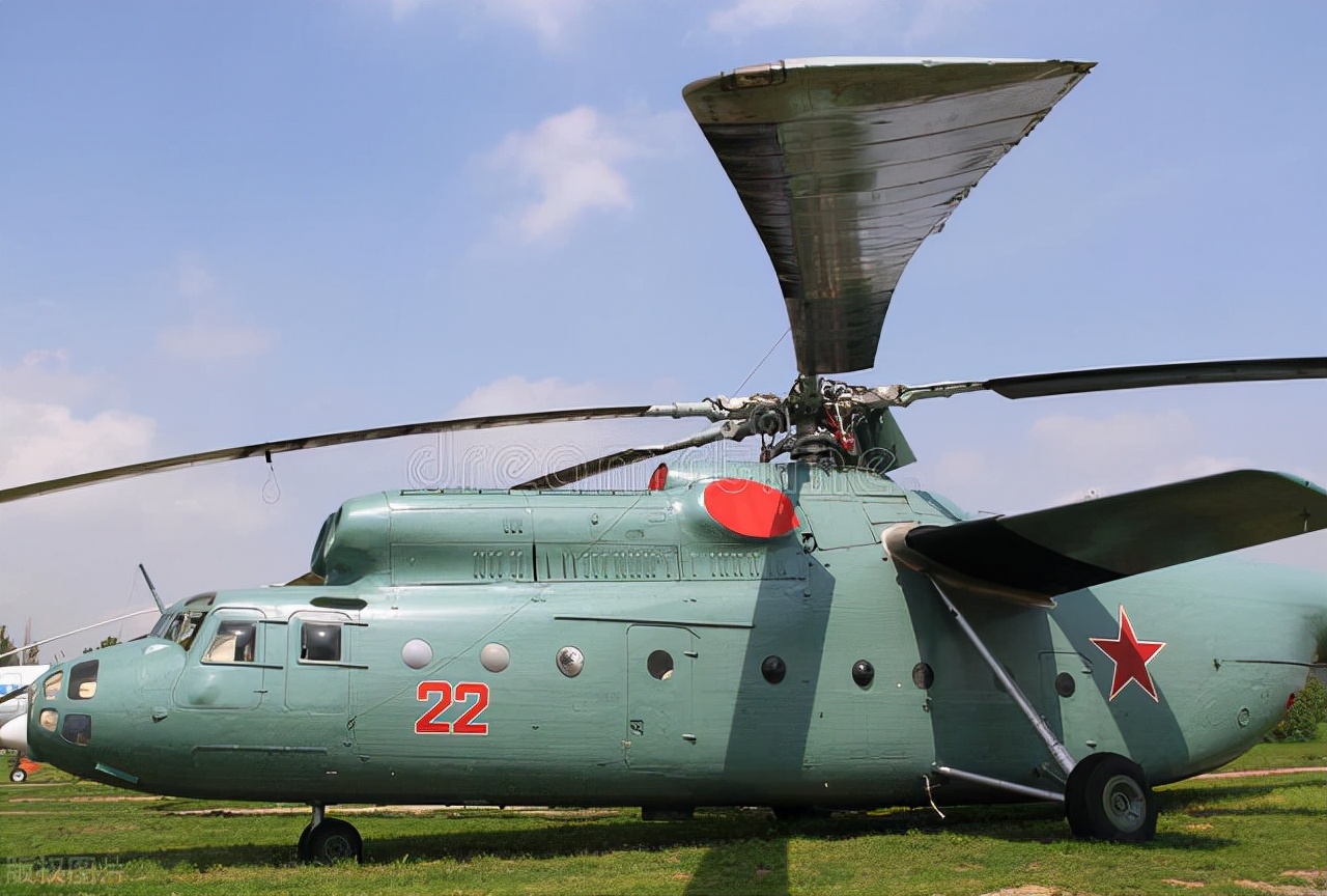 The largest helicopter in history: Mi-12 NATO codenamed "Carrier Pigeon ...