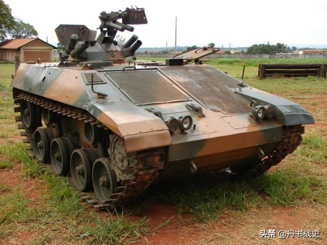 Brazil EE-T4 Ogum light armored vehicle, imitating the design of the ...