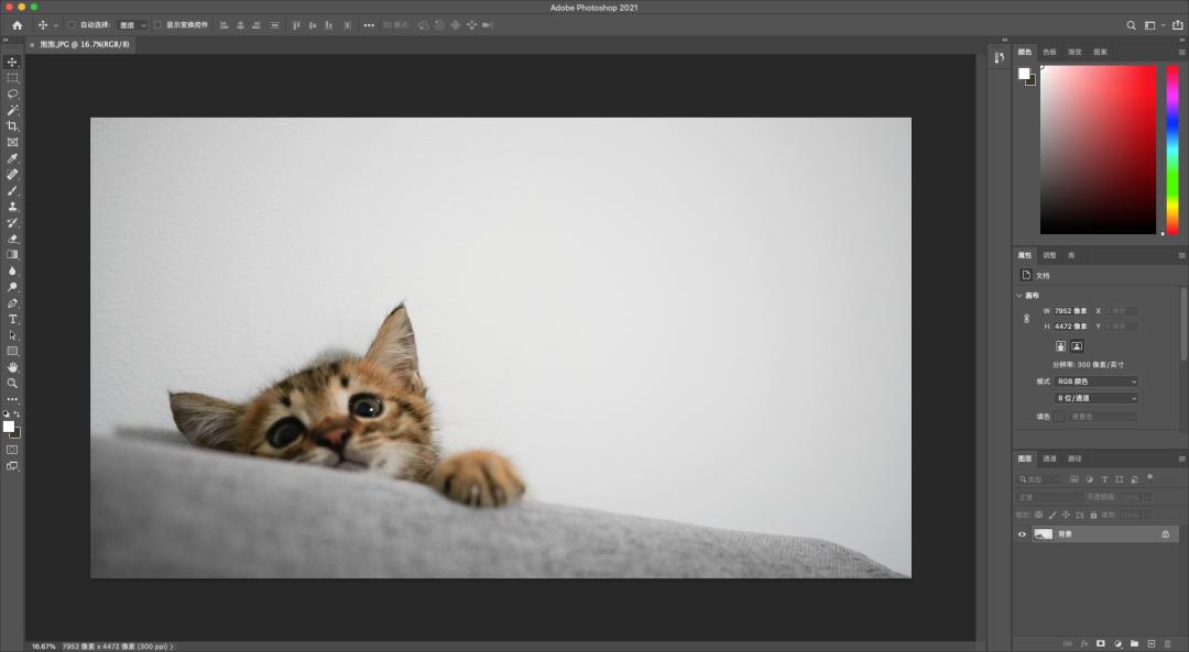 First acquainted with the Photoshop interface - iNEWS