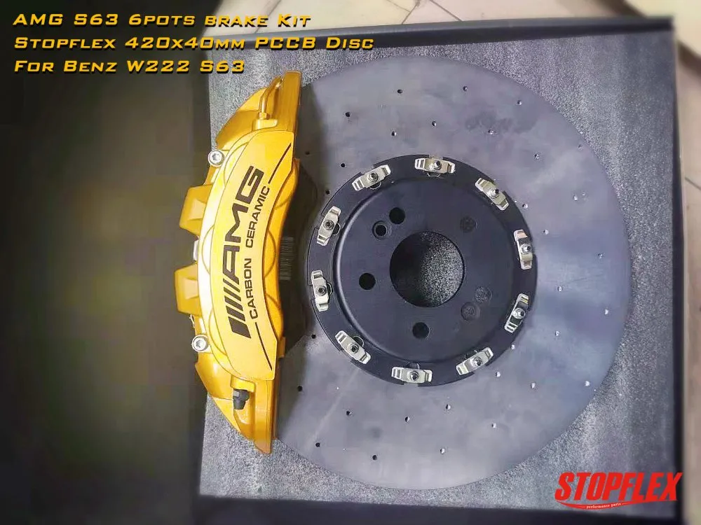 Mercedes-Benz S63 brake upgrade AMG S63 ceramic set - iMedia