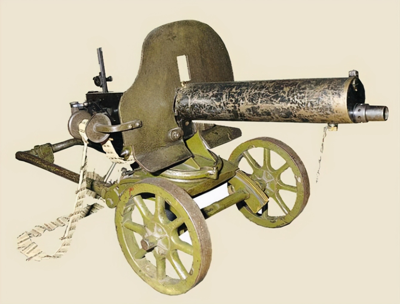 The development journey of the Russian "Maxim", the Maxim M1905 machine ...