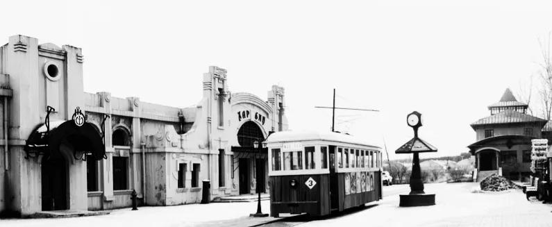 The railway built by Tsarist Russia for the Yellow-Russia project--the ...