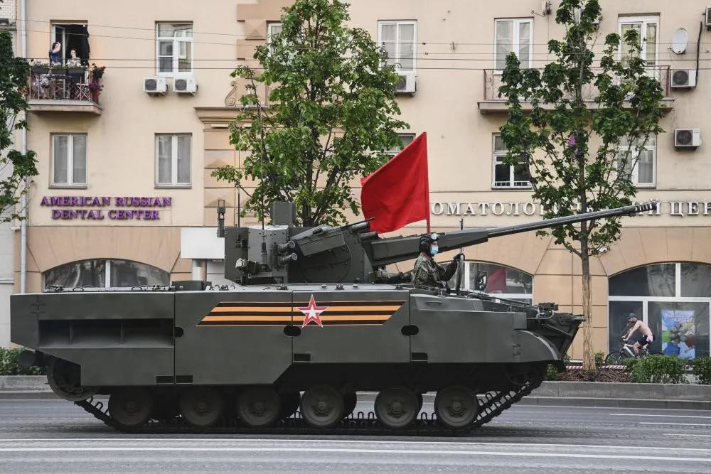 The Russian military's magically modified 57mm self-propelled anti ...