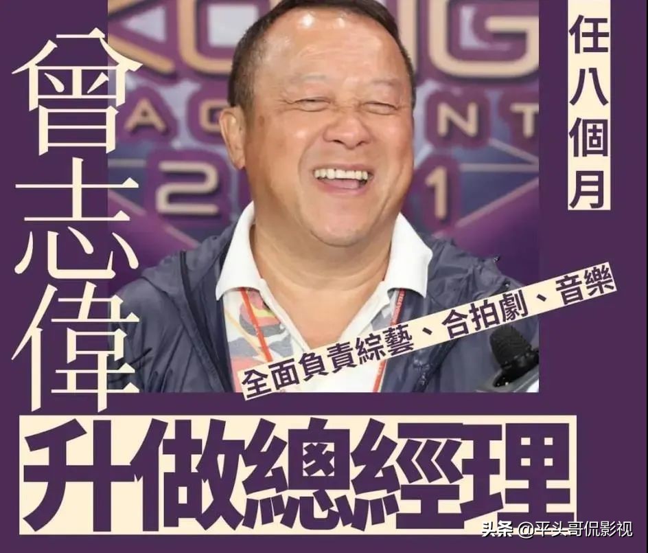 Ma Junwei contributed "Huang Zongze's successor" to tvb, Zeng Zhiwei's "Dwarf Combination ...