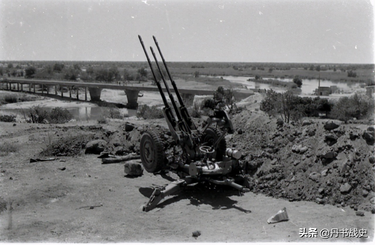 Zastava M55 3-tube anti-aircraft gun, a classic weapon of Yugoslavia ...